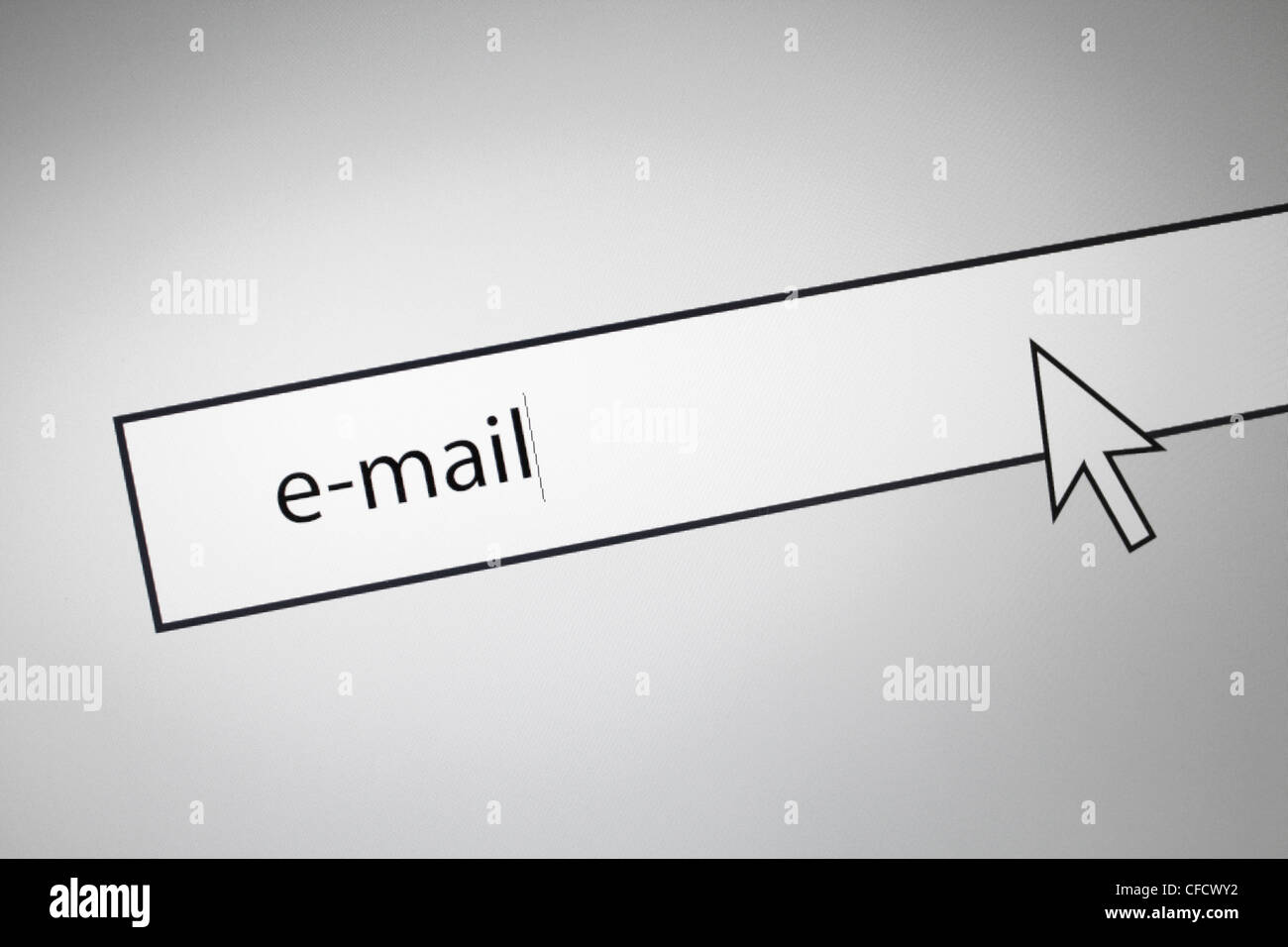Email cursor hi-res stock photography and images - Alamy