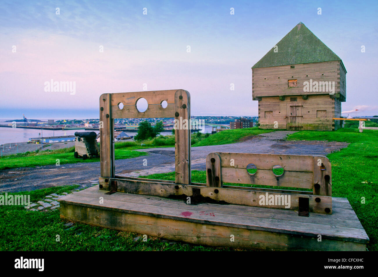 Fort Howe National Historic site, Saint John, New Brunswick, Canada ...