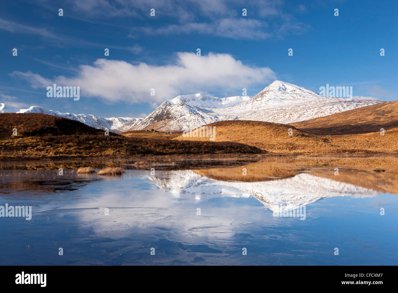 Black Mount Hills, Rannoch Moor, Highland, Scotland, UK Stock Photo - Alamy