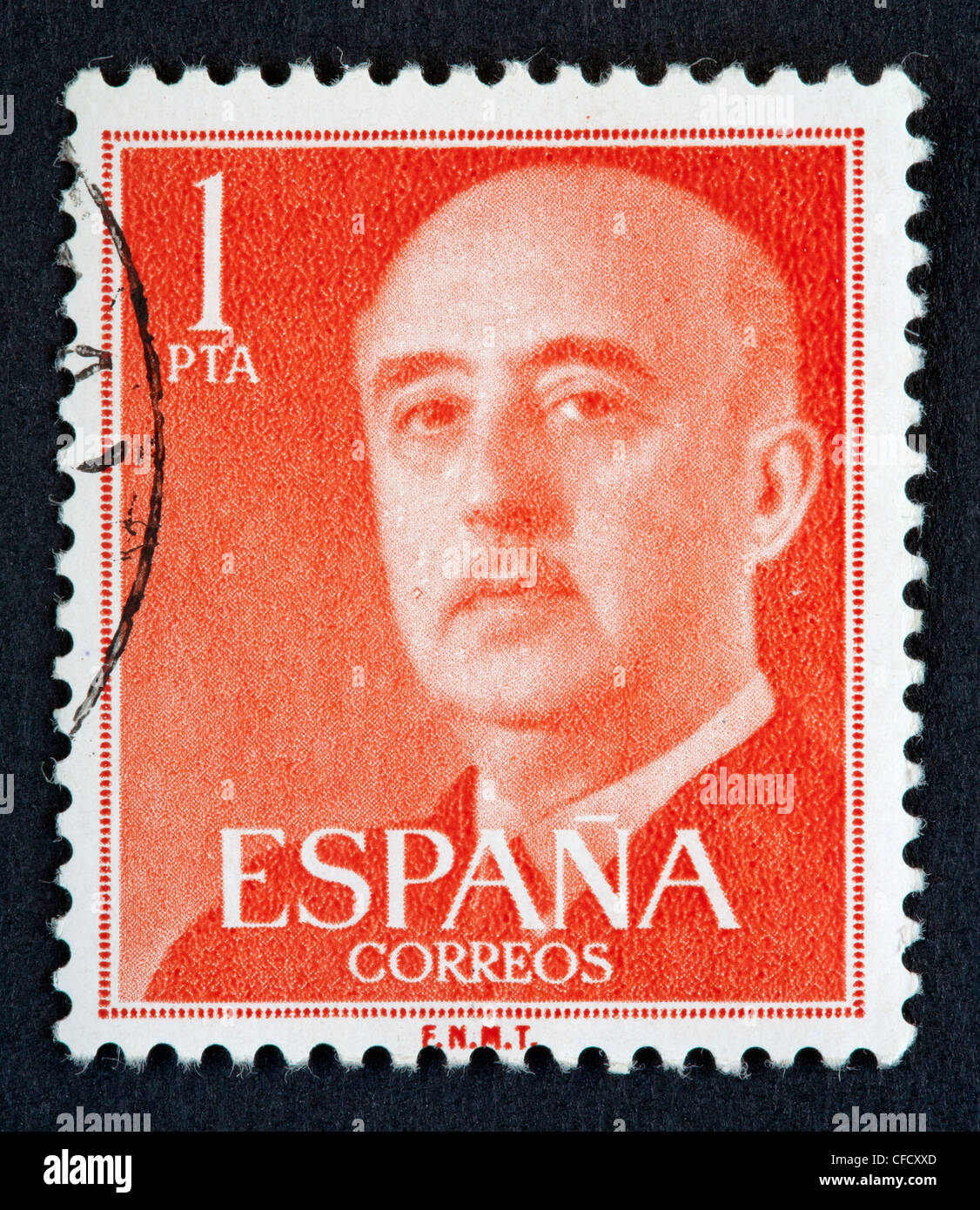 Generalisimo francisco postage stamp spain hi-res stock photography and ...