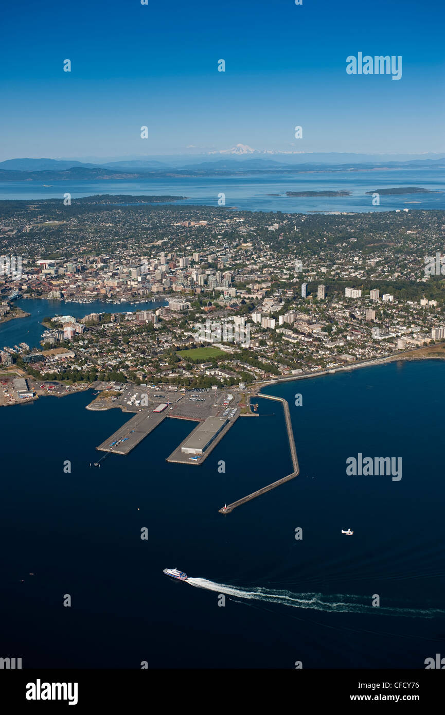 British Columbia Canada Victoria Aerial High Resolution Stock ...
