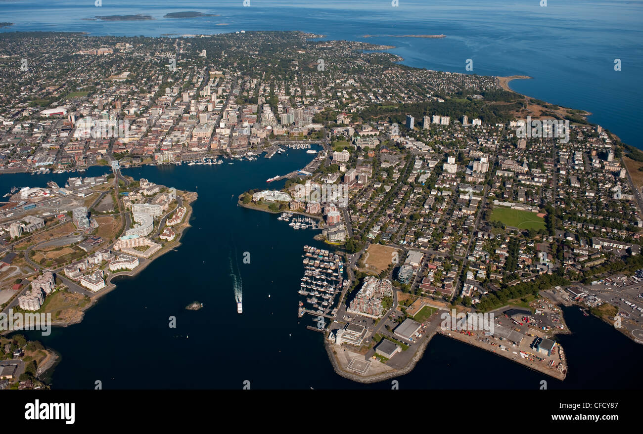Victoria British Columbia Aerial High Resolution Stock Photography and ...