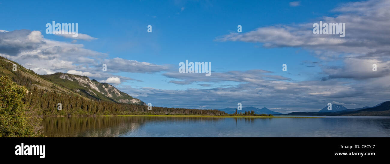 Little Atlin Lake, Yukon, Canada Stock Photo - Alamy