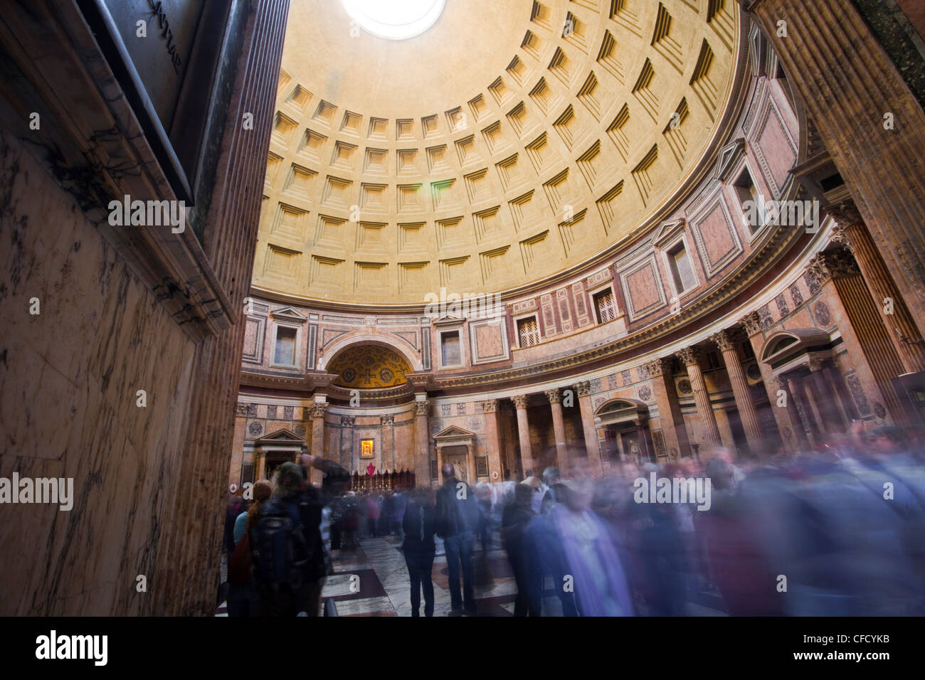 Pantheon rome interior light hi-res stock photography and images - Alamy