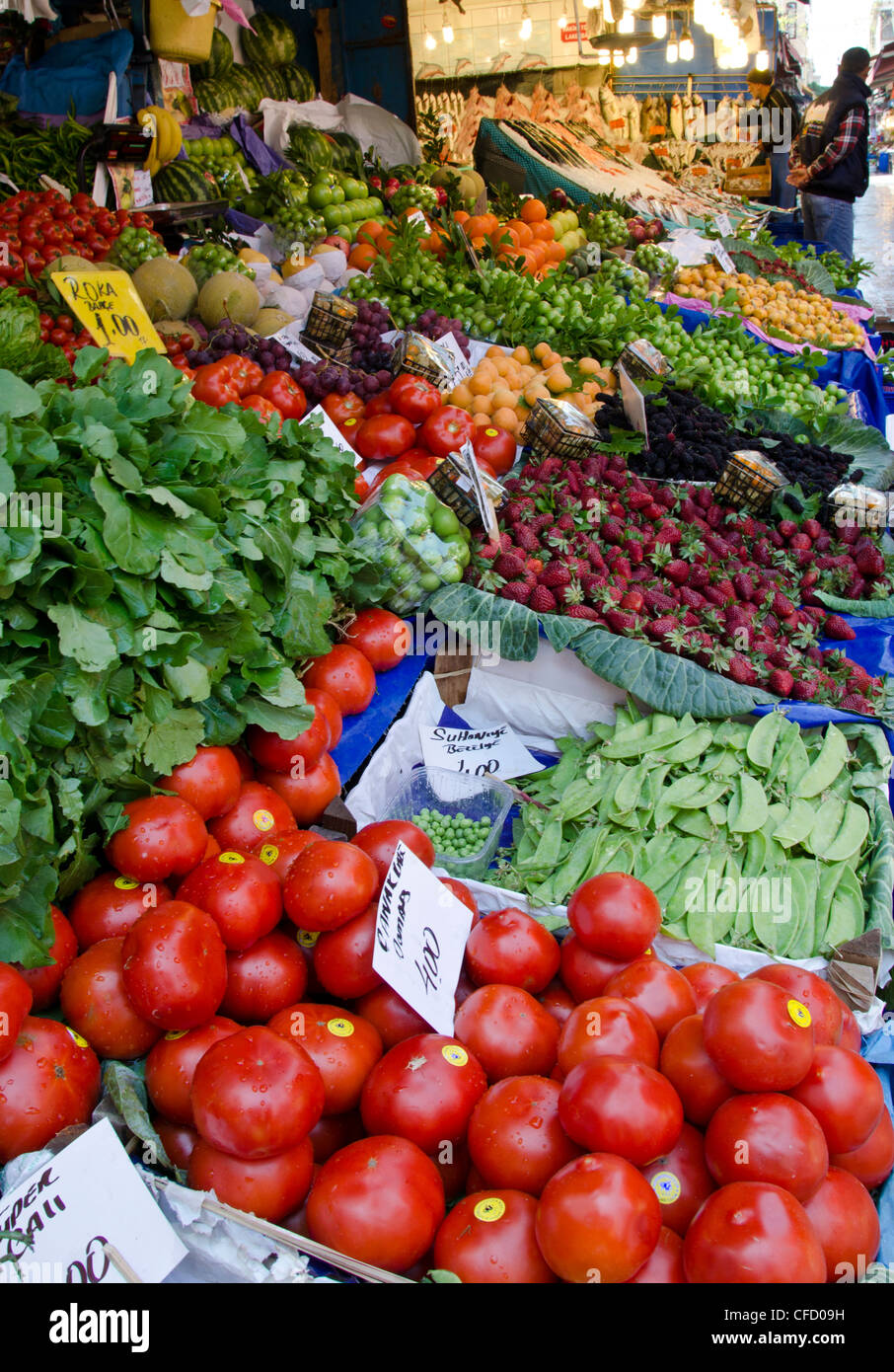 Asian human food markets hi-res stock photography and images - Alamy