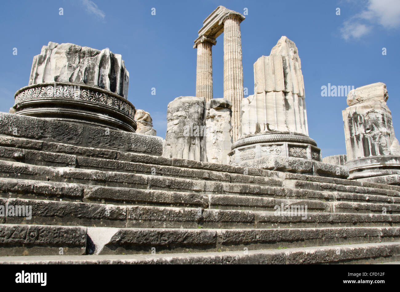 Didyma, an ancient Ionian sanctuary, in modern Didim, Turkey ...