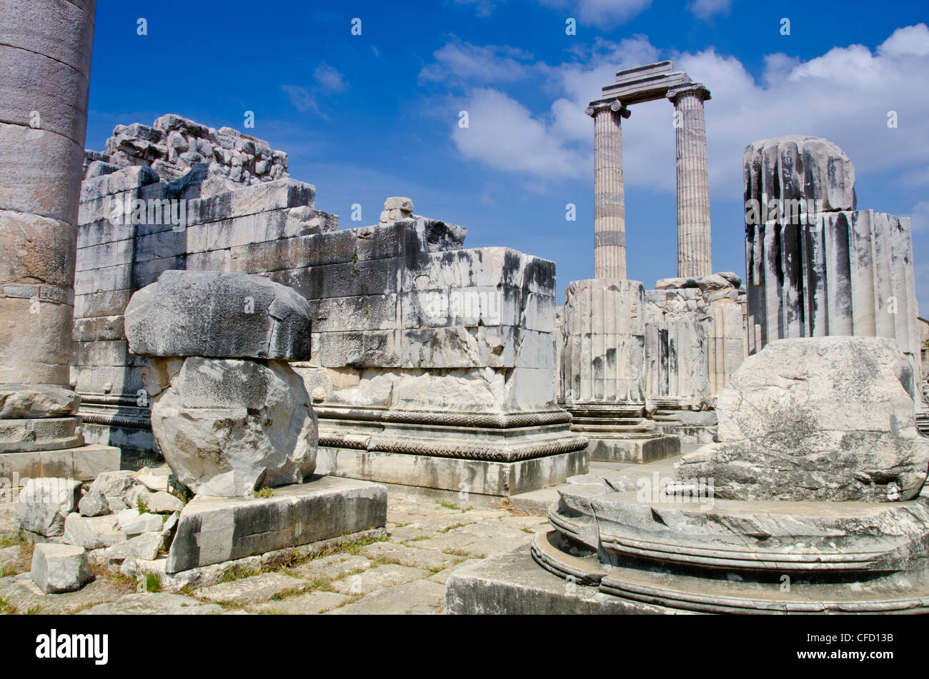 Didyma, an ancient Ionian sanctuary, in modern Didim, Turkey ...