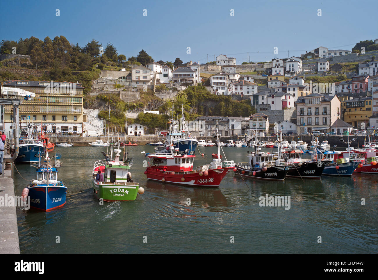 Luarca, Asturias, Spain, Europe Stock Photo - Alamy