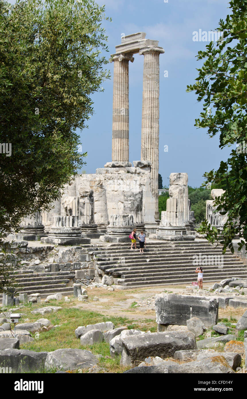 Didyma, an ancient Ionian sanctuary, in modern Didim, Turkey ...