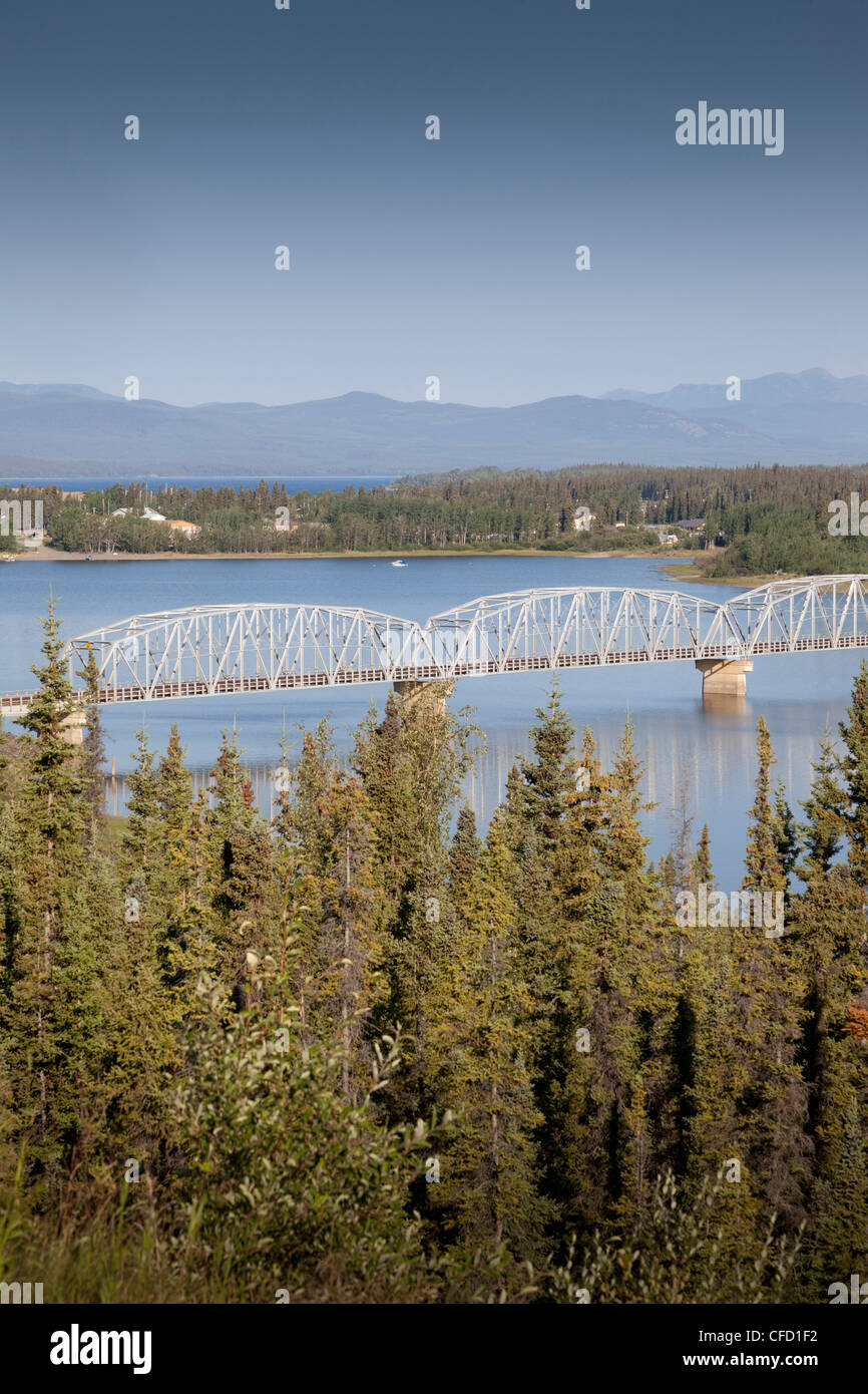 Nisutlin bay bridge hi-res stock photography and images - Alamy