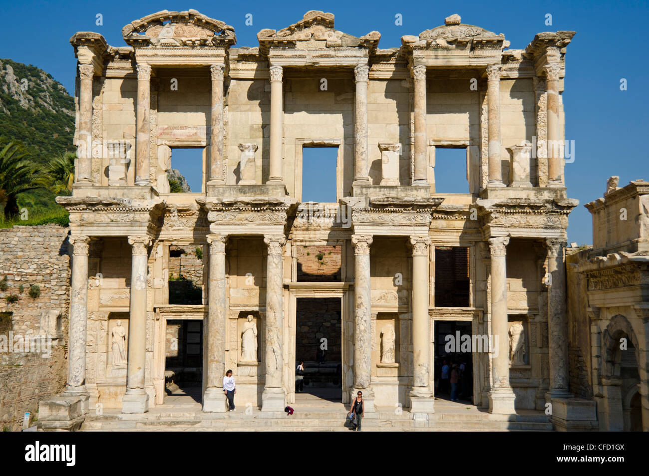 Exterior of historic buildings at ephesus hi-res stock photography and ...