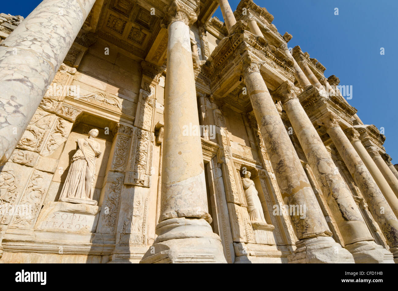 Exterior of historic buildings at ephesus hi-res stock photography and ...