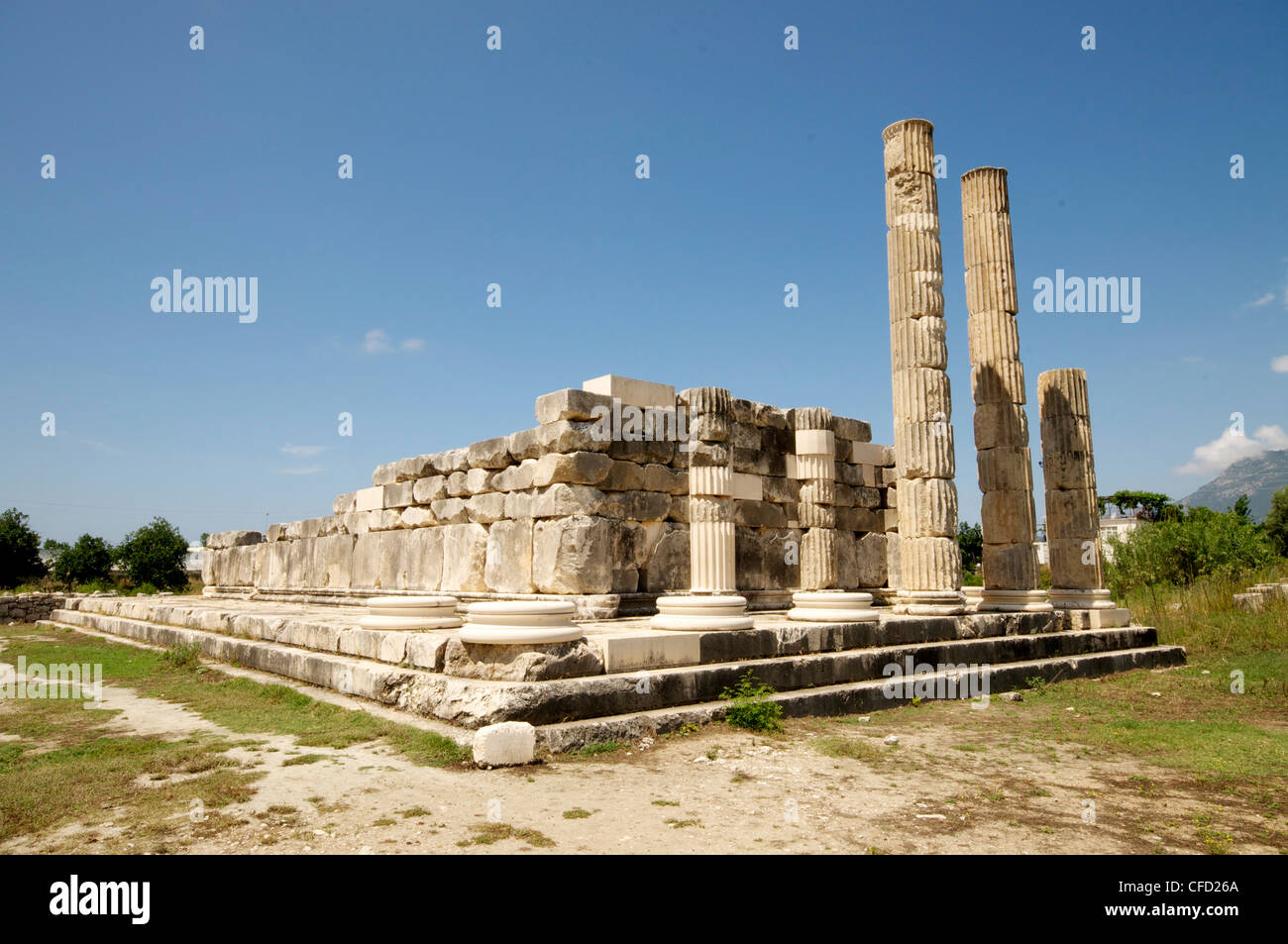 The Temple of Leto at the Lycian site of Letoon, UNESCO World Heritage ...