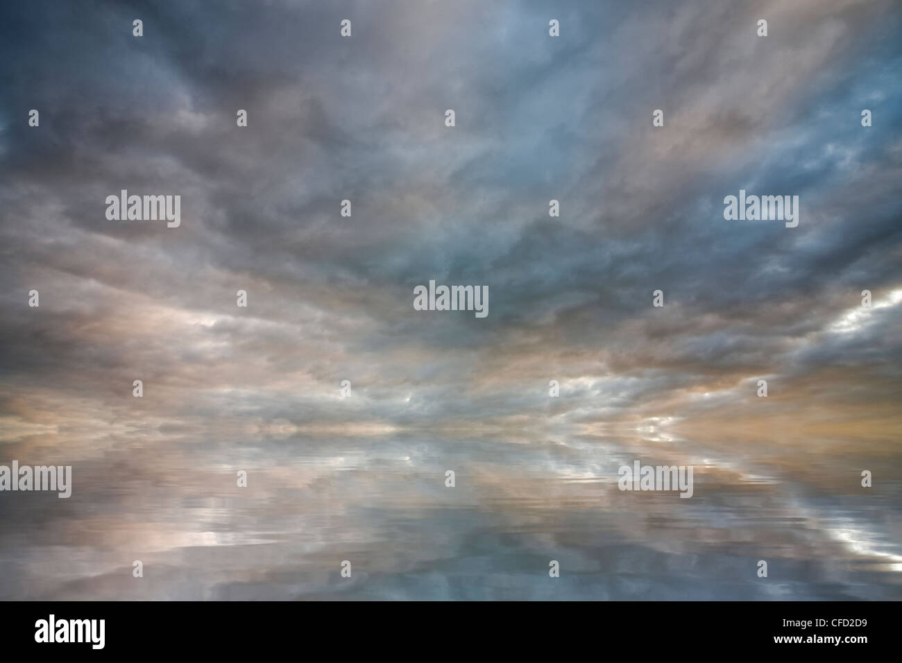 Water and cloud Stock Photo - Alamy