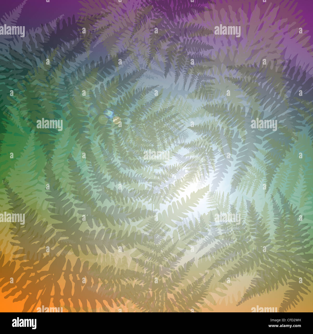Abstract fern background Stock Photo - Alamy