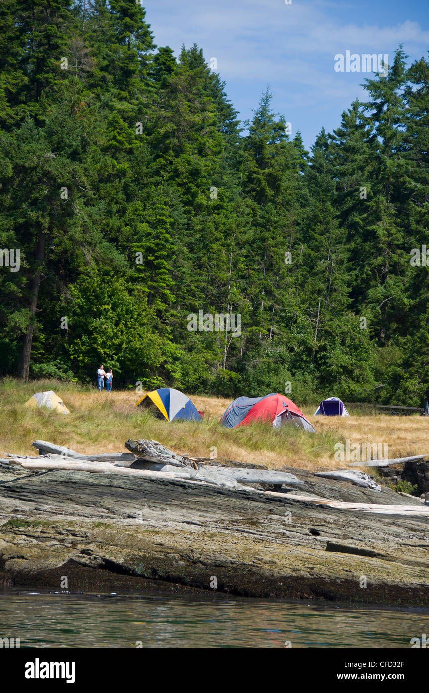 Ruckle Provincial Park, from Swanson Channel, Saltspring Island ...