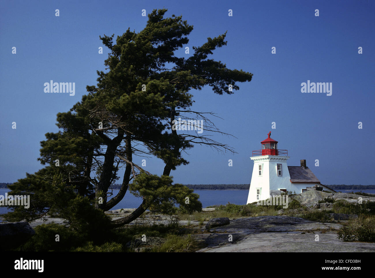 Brebeuf lighthouse hi-res stock photography and images - Alamy