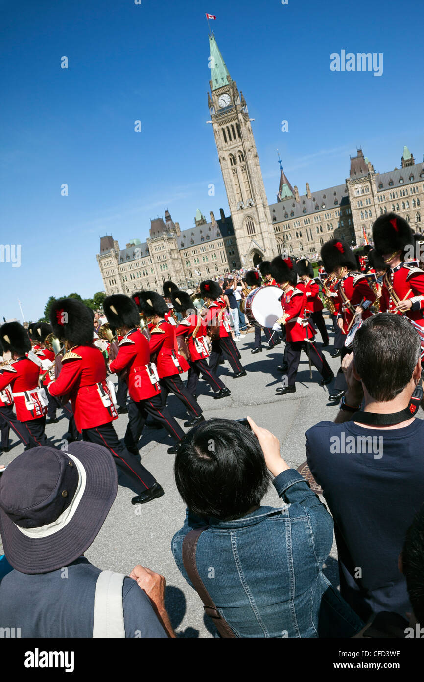 Changing of the Guard, Parliament Hill, Ottawa, Ontario, Canada Stock Photo - Alamy