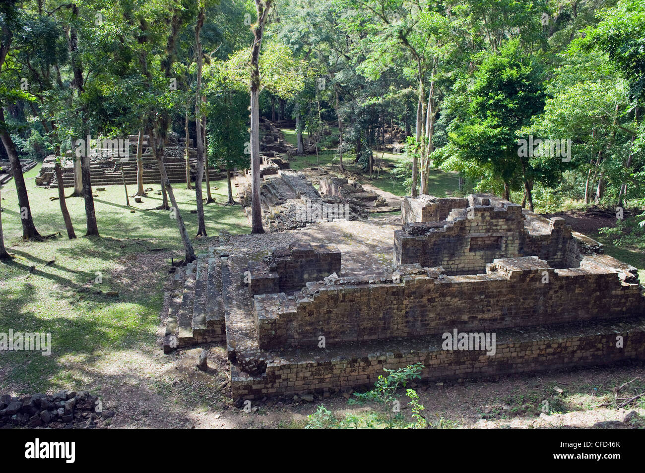 Mayan archeological site, Copan Ruins, UNESCO World Heritage Site ...