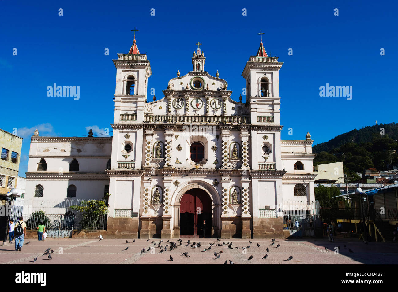 Iglesia Los Dolores, Tegucigalpa, Honduras, Central America Stock Photo ... Iglesia Los Dolores, Tegucigalpa, Honduras, Central America Stock Photo ...