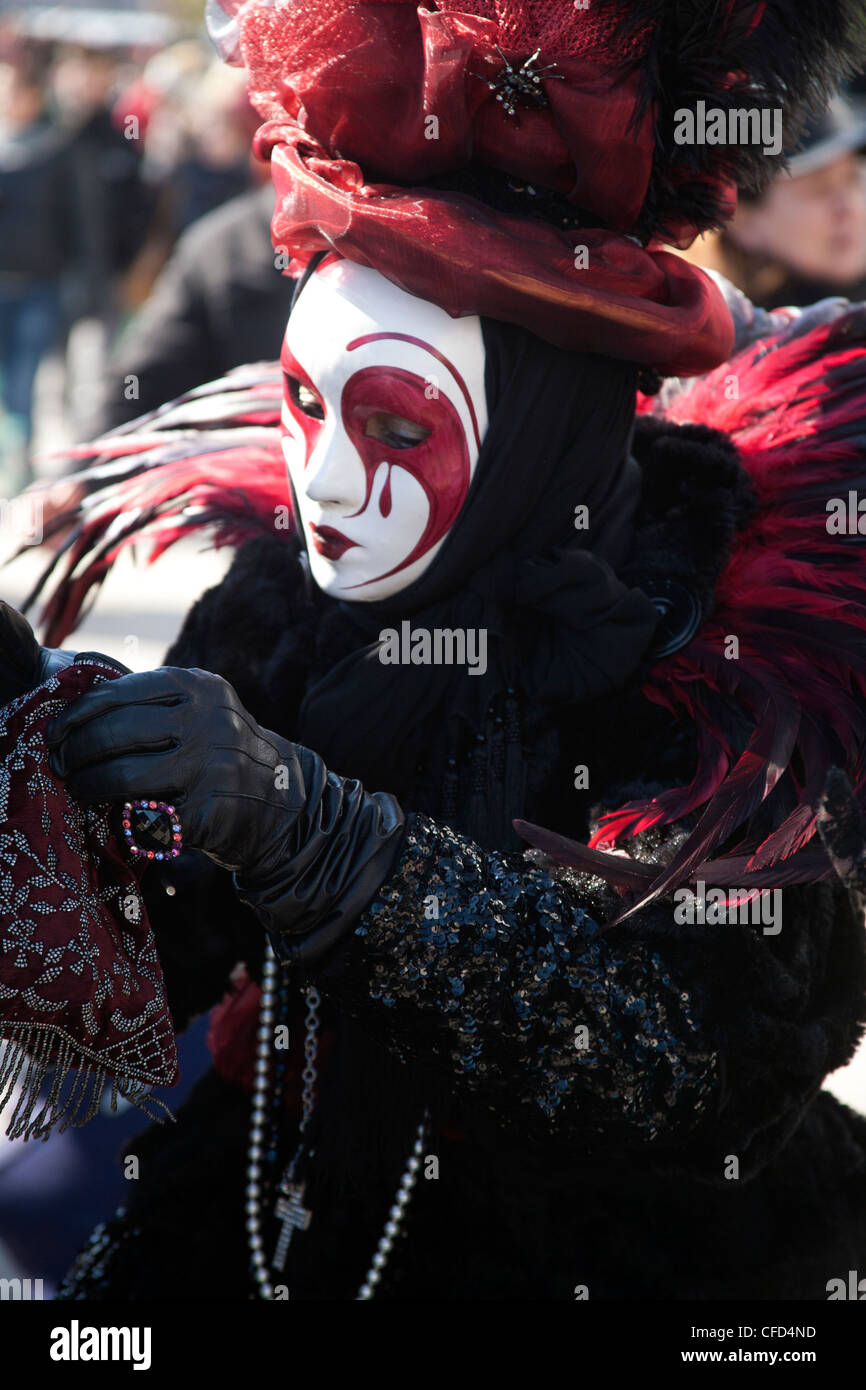 Red masked character hi-res stock photography and images - Alamy