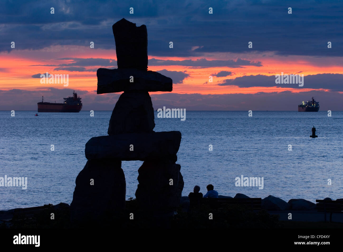 Ilanaaq the inukshuk hi-res stock photography and images - Alamy