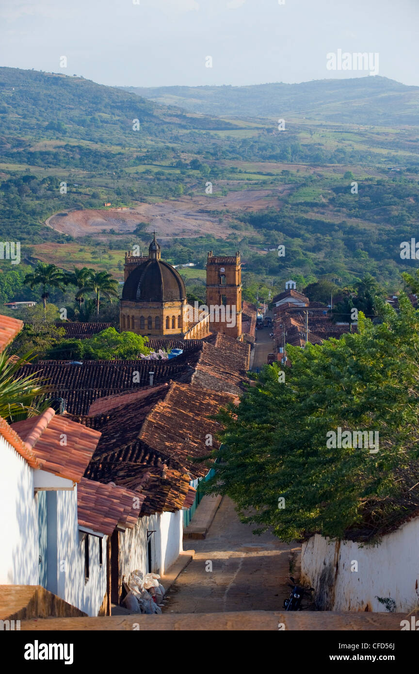 View over Barichara, Colombia, South America Stock Photo - Alamy
