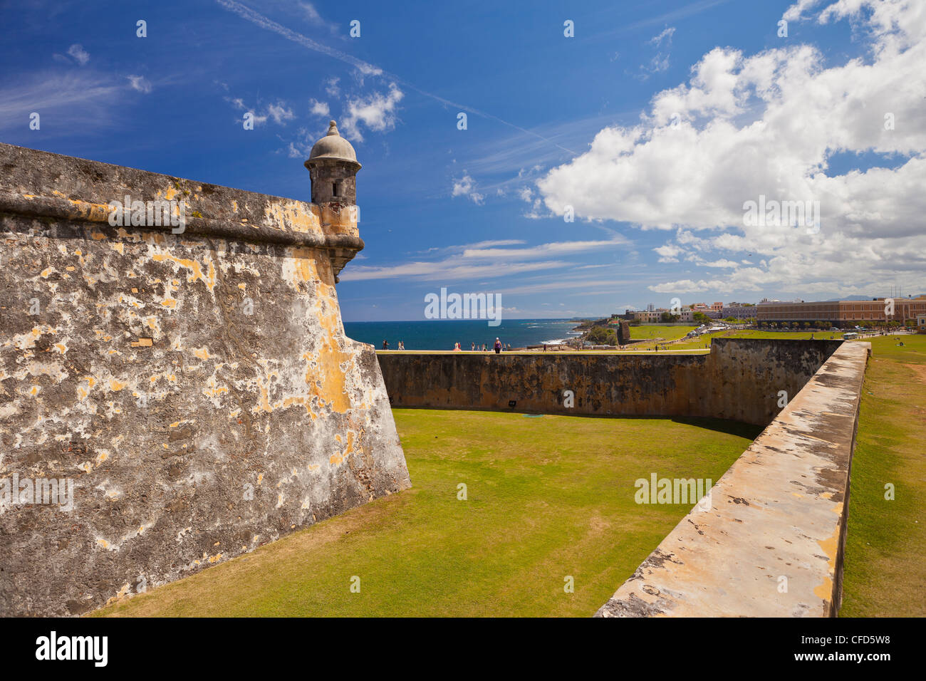 OLD SAN JUAN, PUERTO RICO - Castillo San Felipe del Morro, historic ...