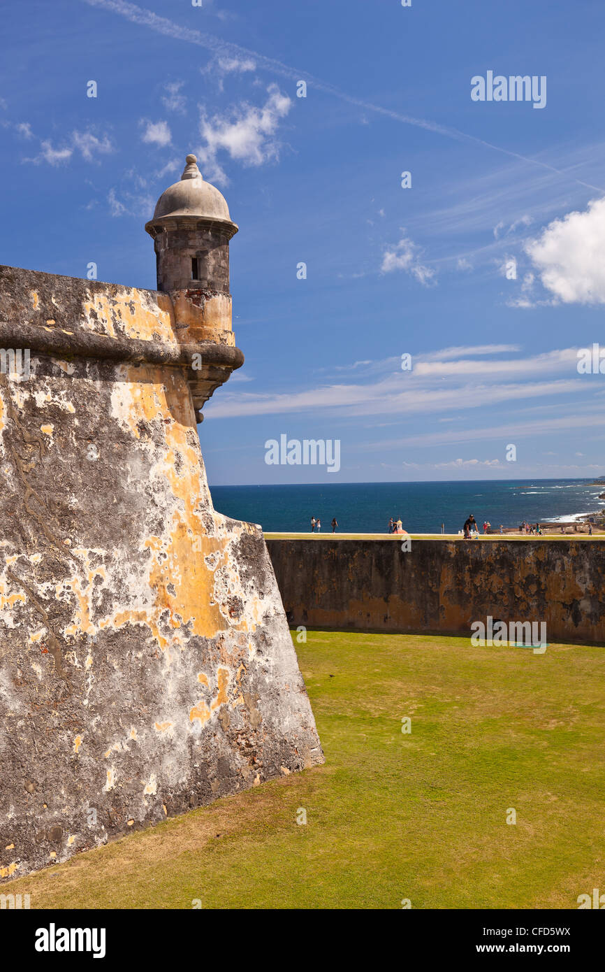 OLD SAN JUAN, PUERTO RICO - Castillo San Felipe del Morro, historic ...