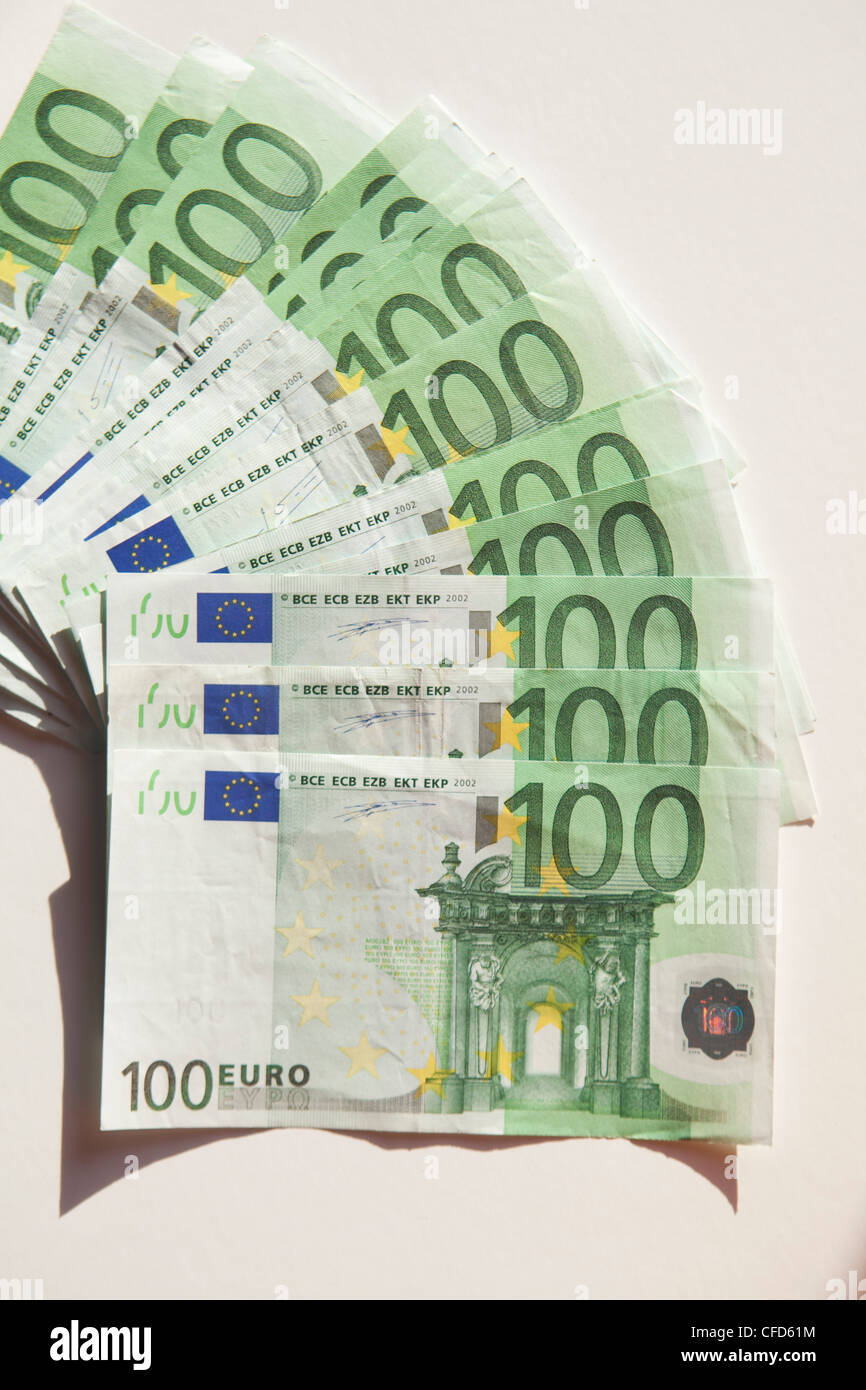 Euro Paper High Resolution Stock Photography and Images - Alamy