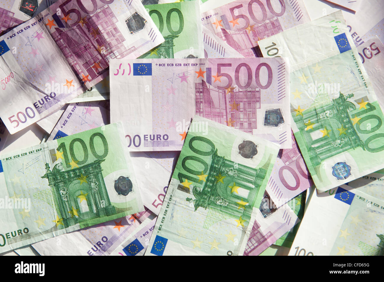 Euro Paper High Resolution Stock Photography and Images - Alamy