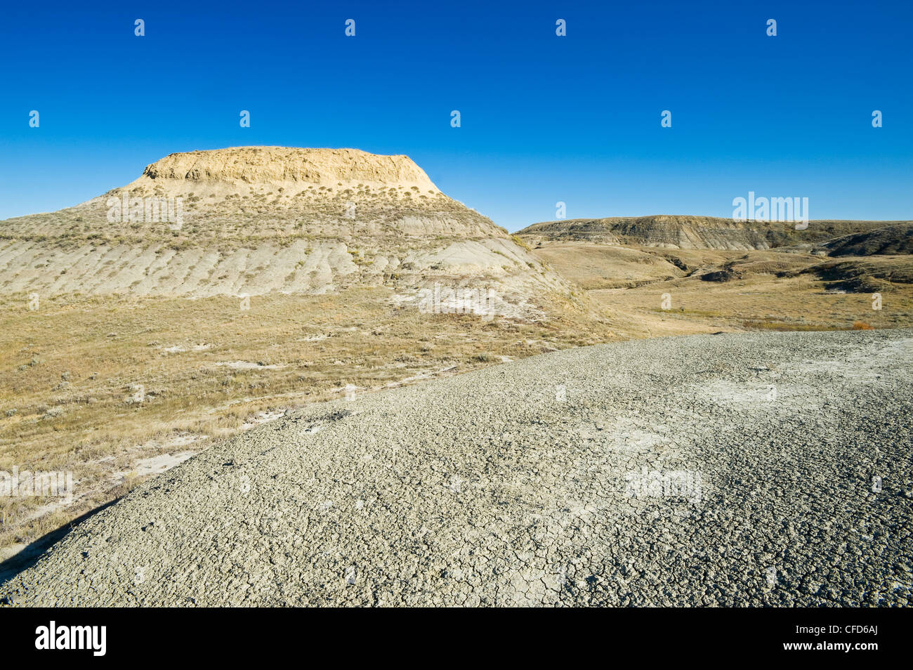 Killdeer Badlands, East Block, Grasslands National Park, Saskatchewan ...