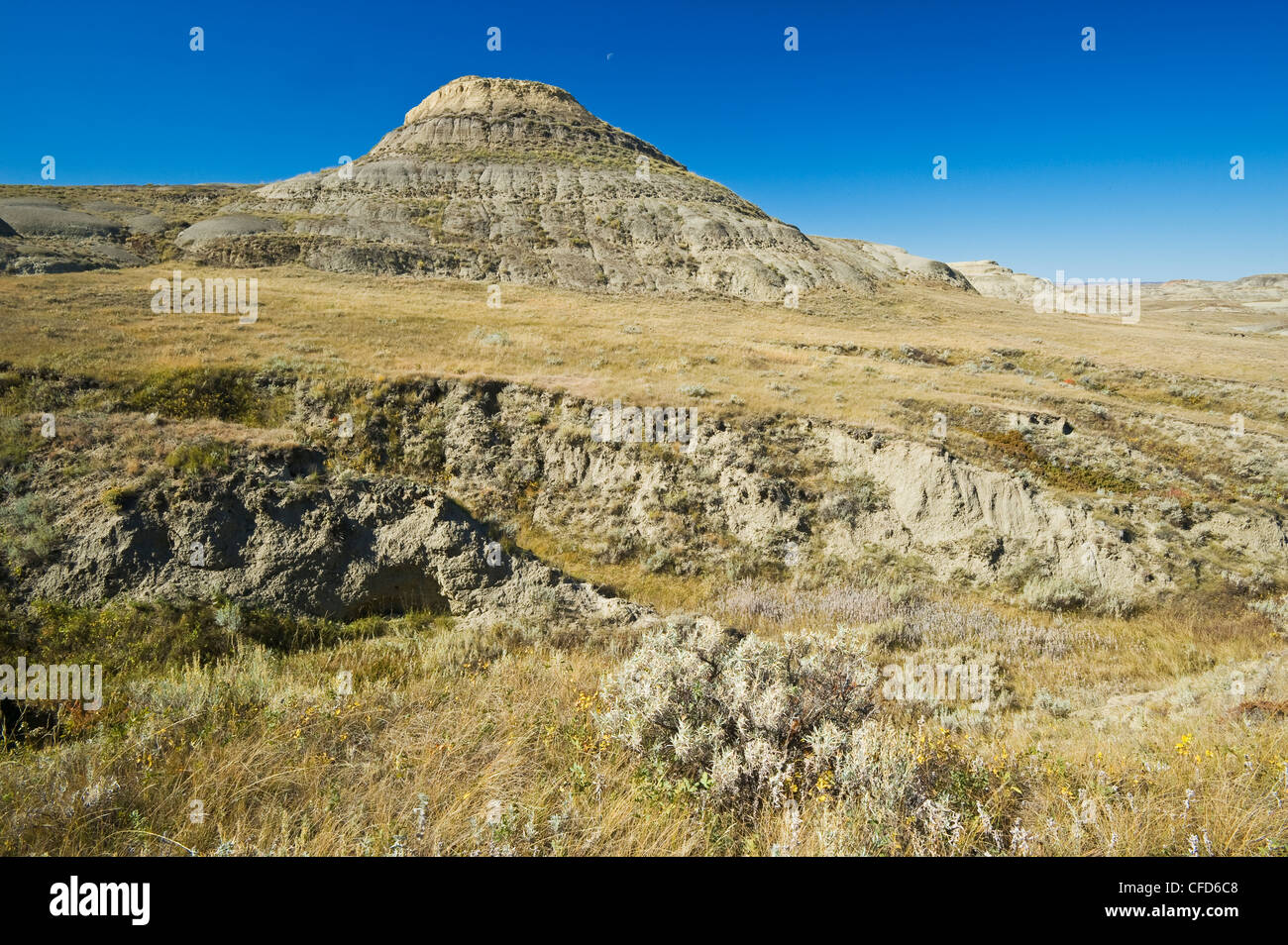 Killdeer Badlands, East Block, Grasslands National Park, Saskatchewan ...