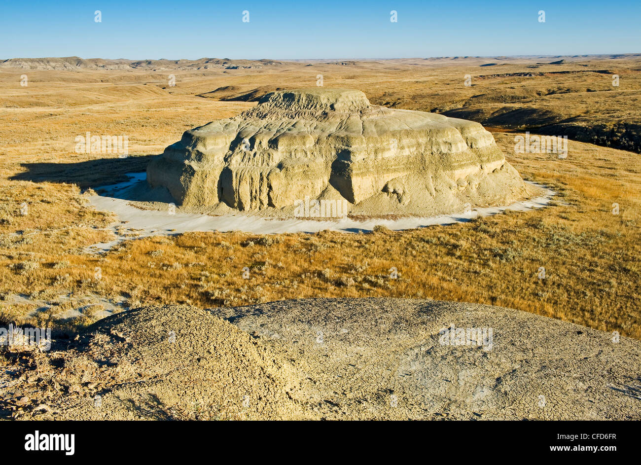 Killdeer Badlands, East Block, Grasslands National Park, Saskatchewan ...