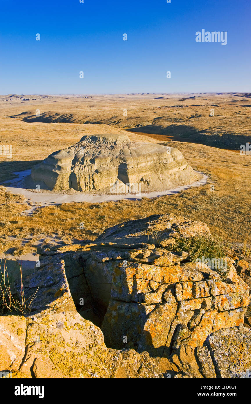 Killdeer Badlands, East Block, Grasslands National Park, Saskatchewan ...
