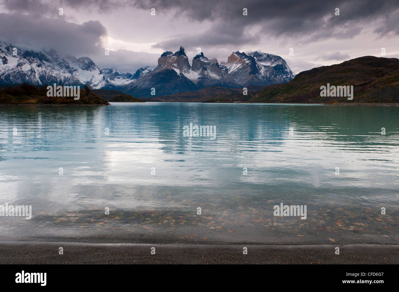 Lago Pehoe, Torres del Paine National Park, Patagonia, Chile, South ...