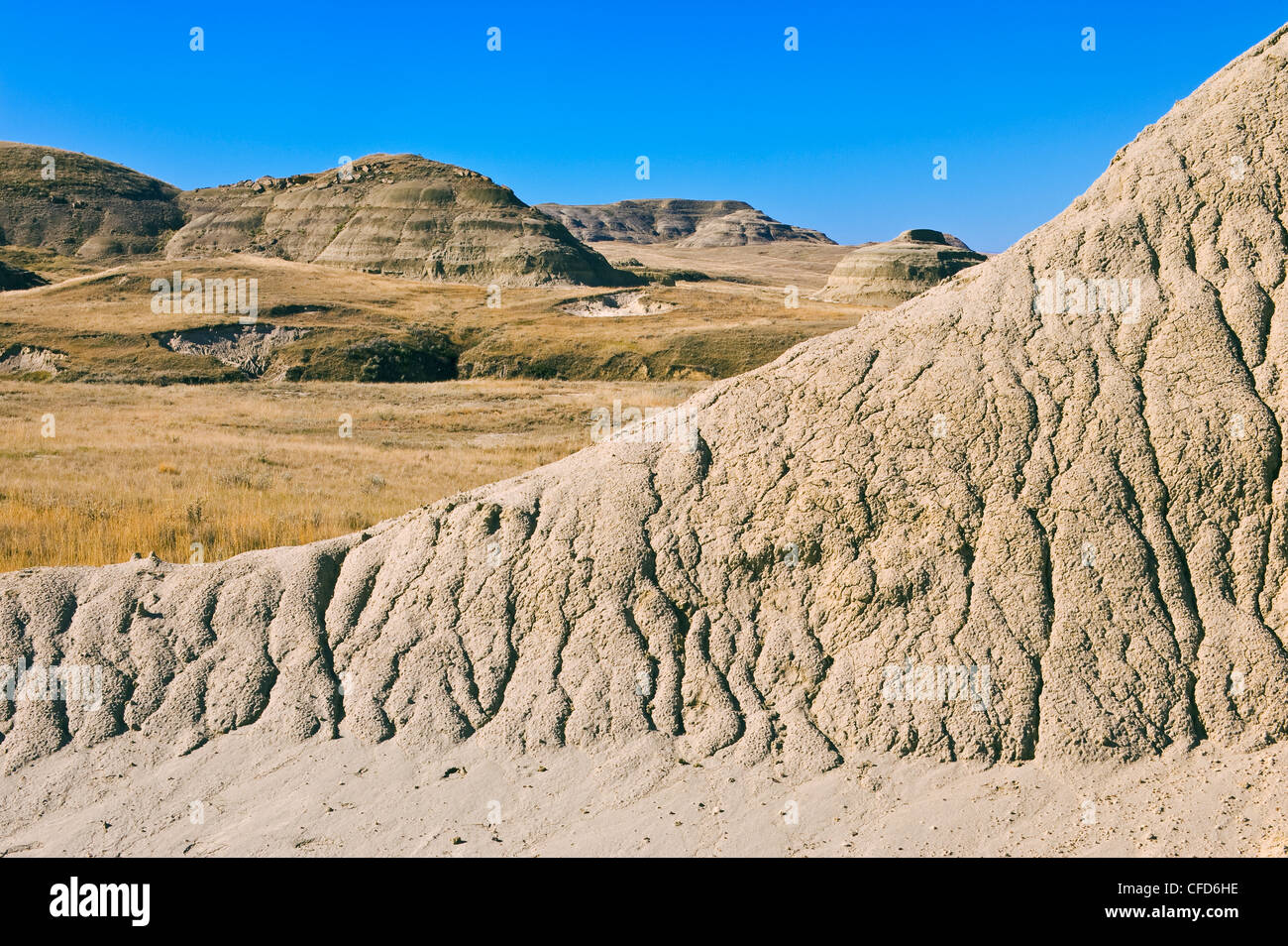 Killdeer Badlands, East Block, Grasslands National Park, Saskatchewan ...