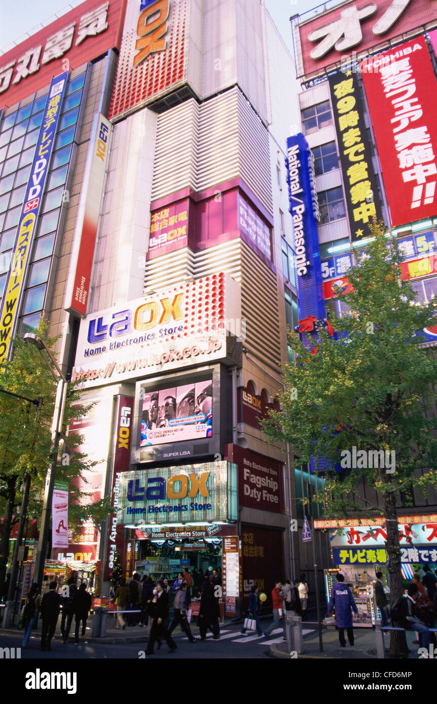 Japan, Tokyo, Shops in Akihabara Electrical District Stock Photo - Alamy