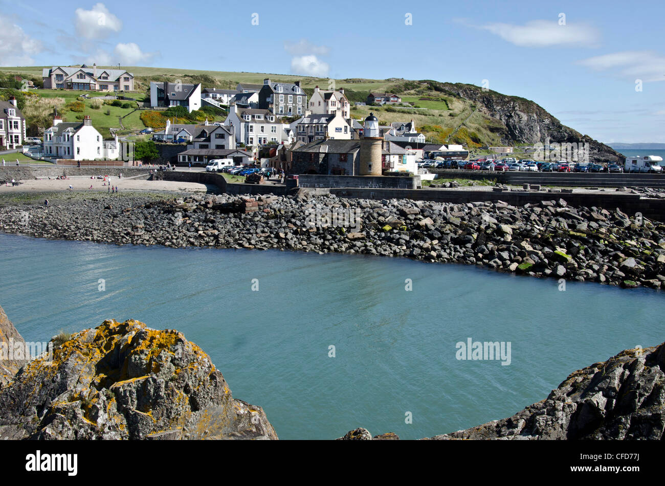 Portpatrick in South West Scotland Stock Photo - Alamy