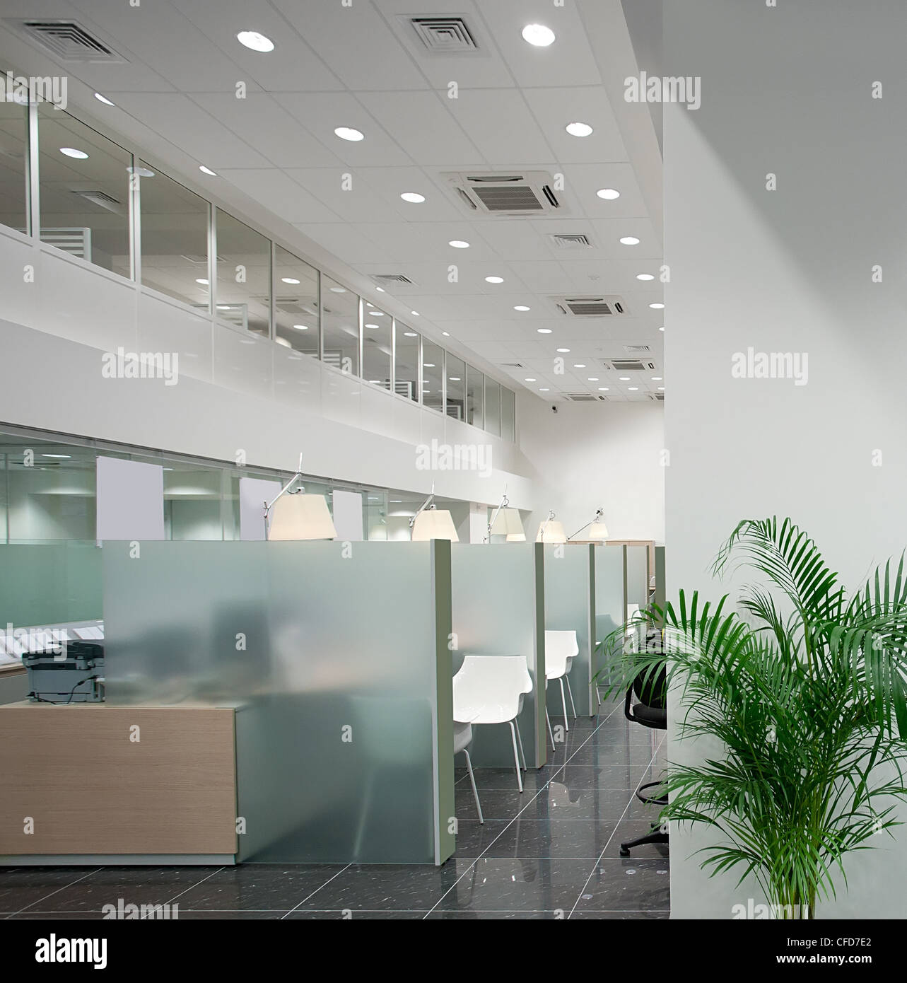 Modern Bank Interior High Resolution Stock Photography and Images - Alamy