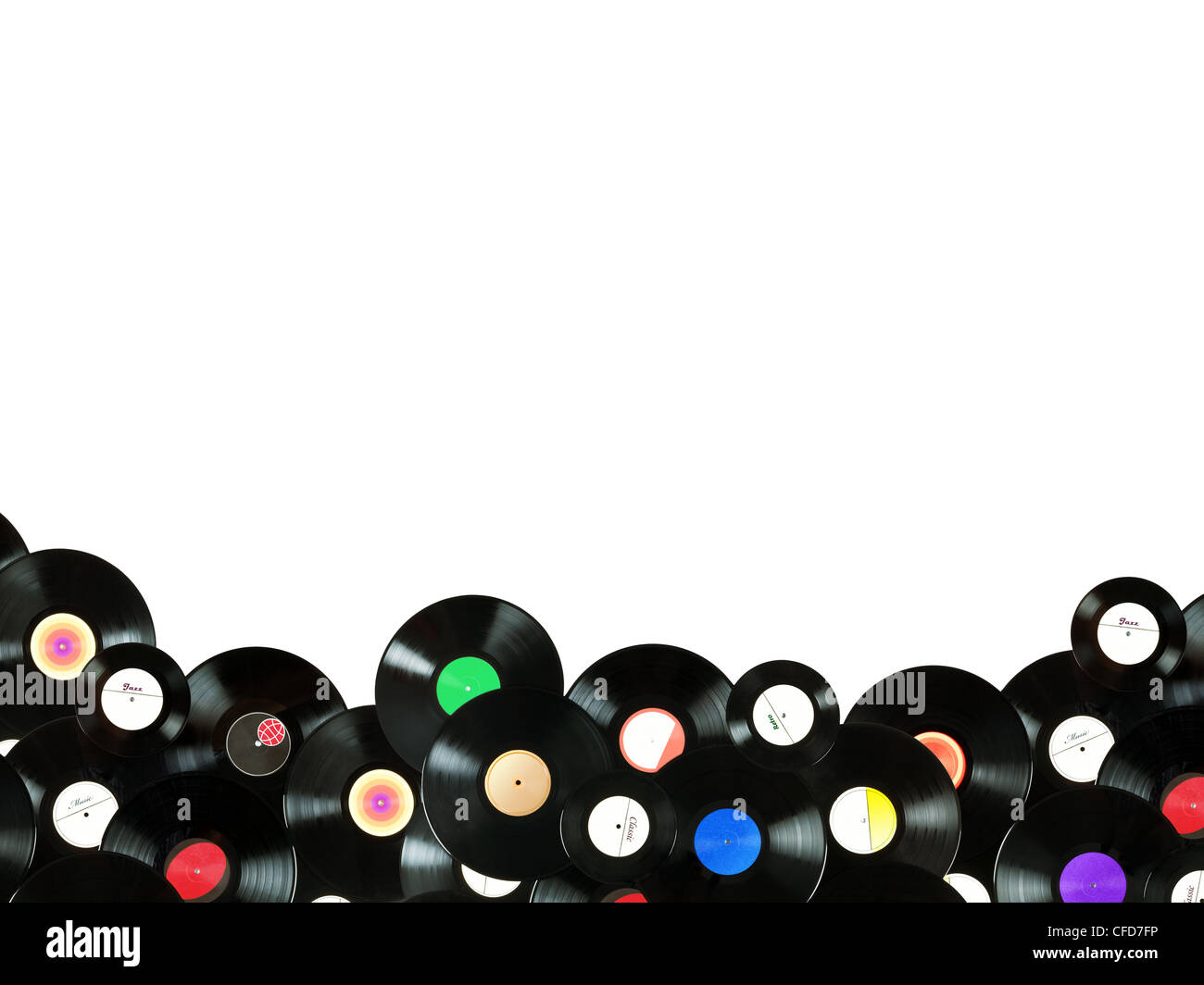 Vinyl Records Background