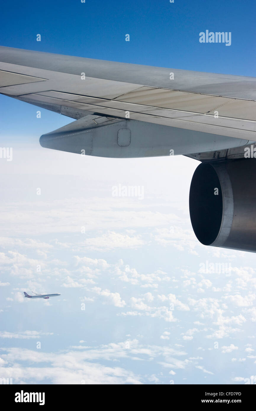 Aeral view of an aeroplane Stock Photo - Alamy