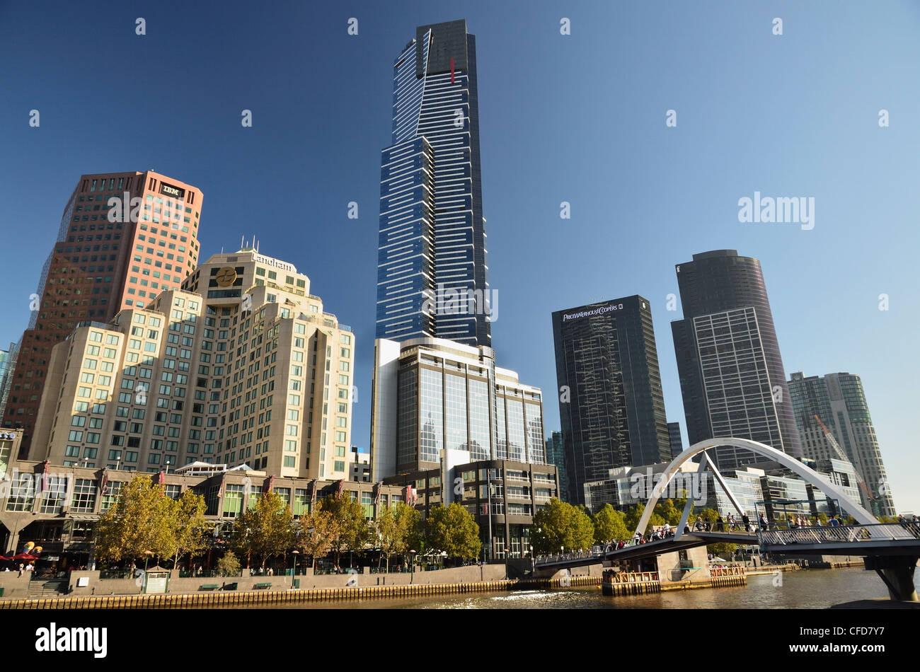 Melbourne central business district hi-res stock photography and images ...
