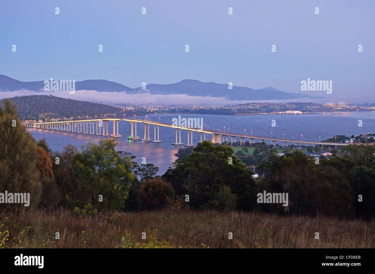 Bridge river derwent tasmania australia hi-res stock photography and ...