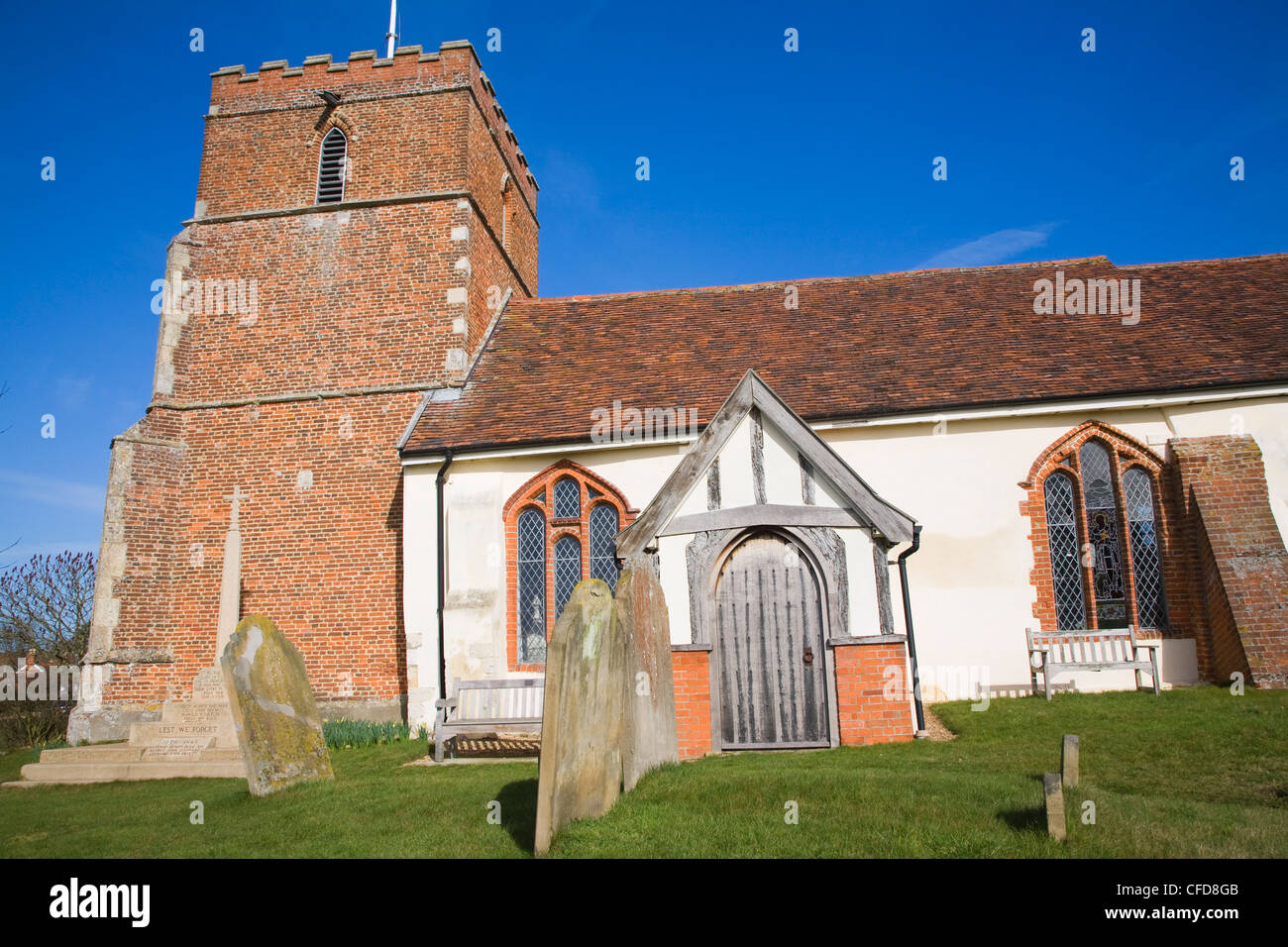 Suffolk church door hi-res stock photography and images - Alamy