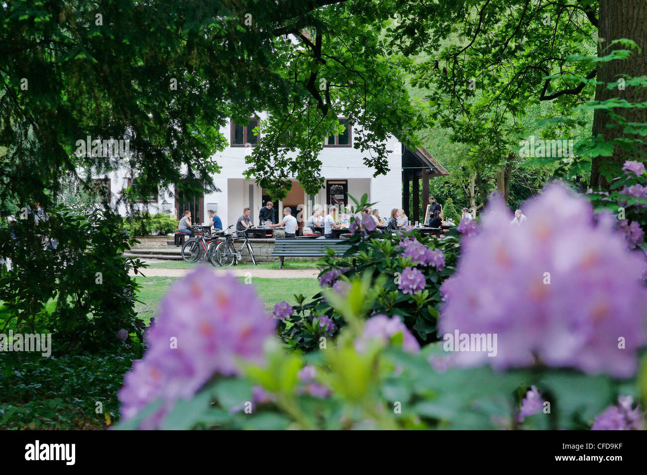 Tea House, Tiergarten, Berlin, Germany Stock Photo - Alamy
