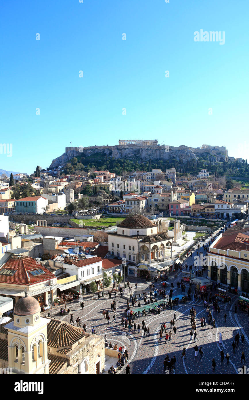 Acropolis aerial view hi-res stock photography and images - Alamy