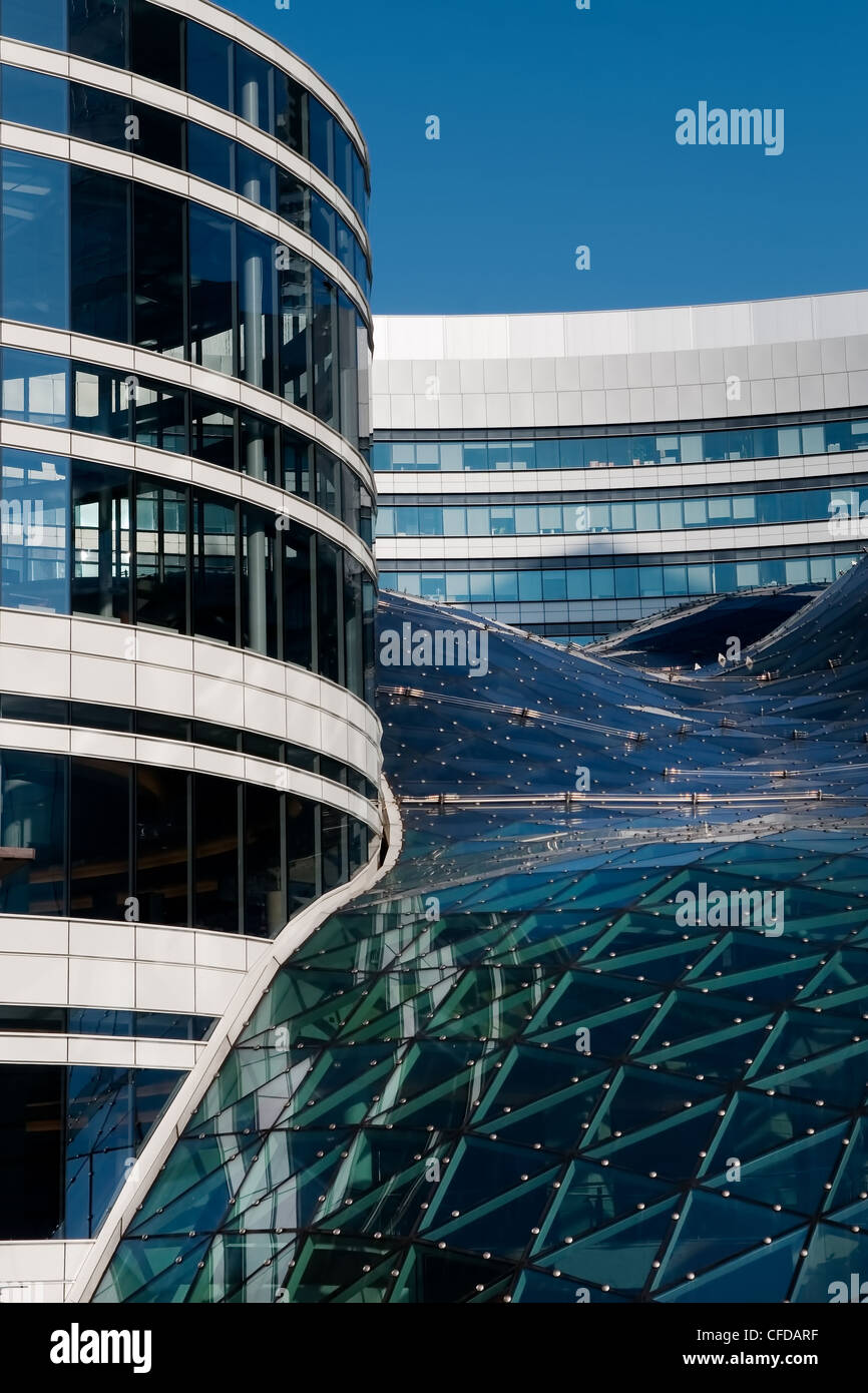 Futuristic modern building architecture Stock Photo - Alamy