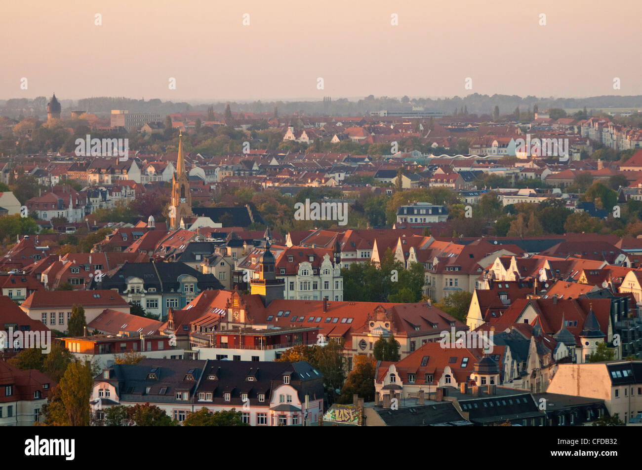 Leipzig skyline hi-res stock photography and images - Alamy