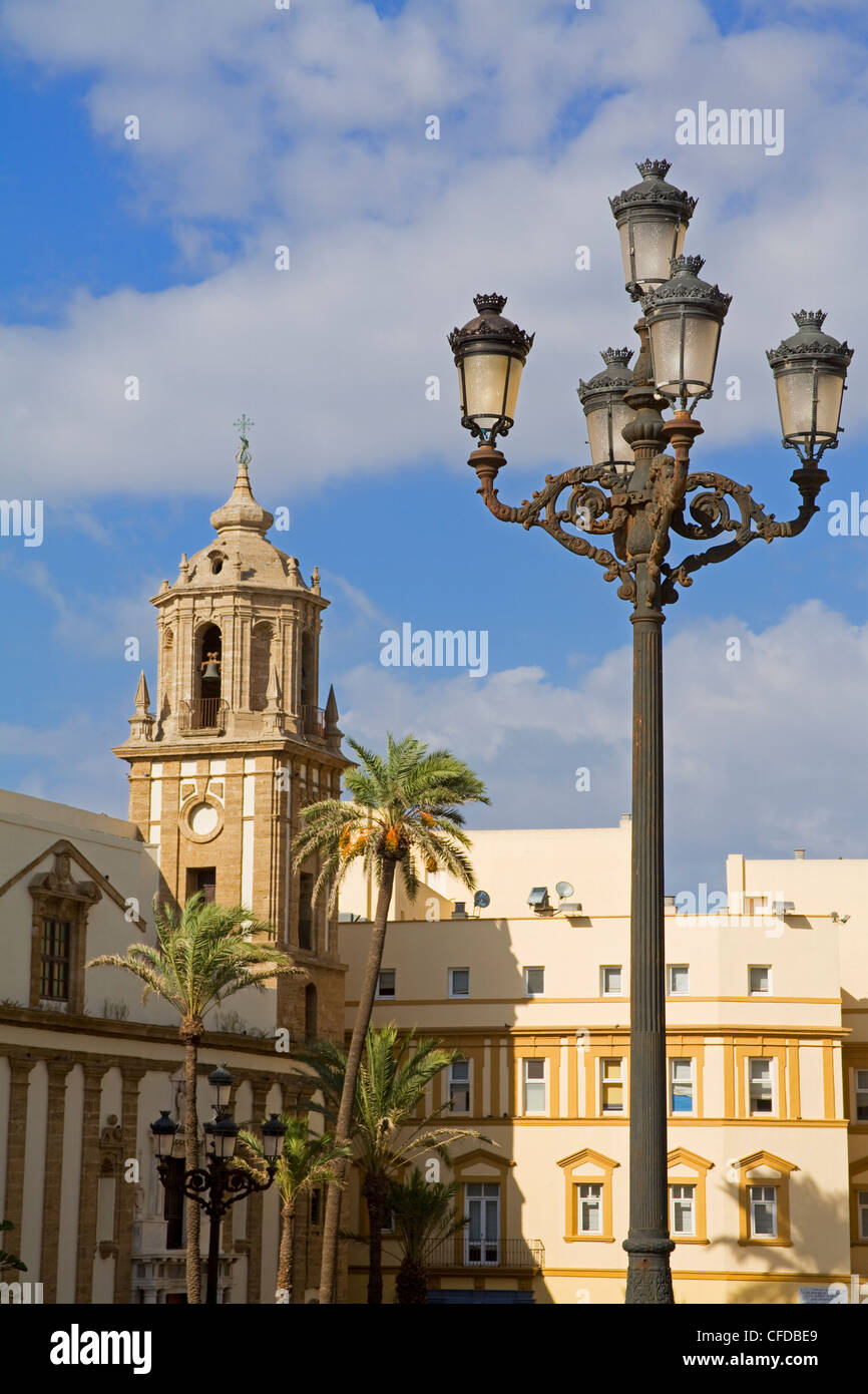 Santiago Church, Cadiz, Andalusia, Spain, Europe Stock Photo - Alamy